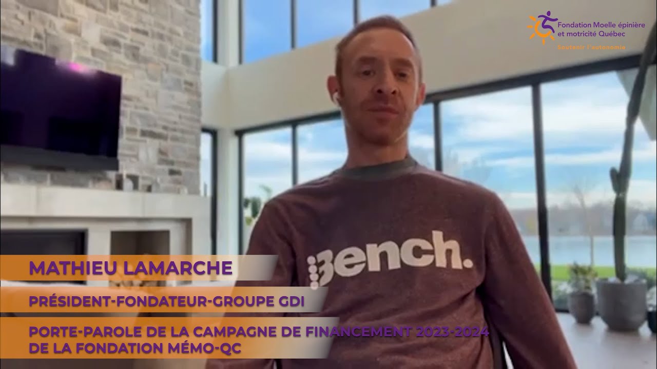 Mathieu Lamarche, porte-parole de la Fondation MÈMO-Qc - YouTube
