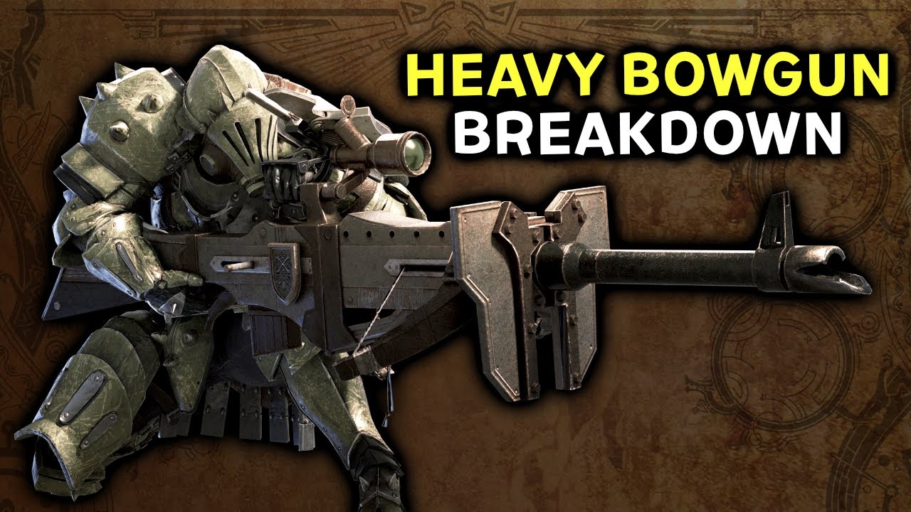 Monster Hunter Wilds : Heavy Bowgun Overview Reaction & Breakdown - YouTube