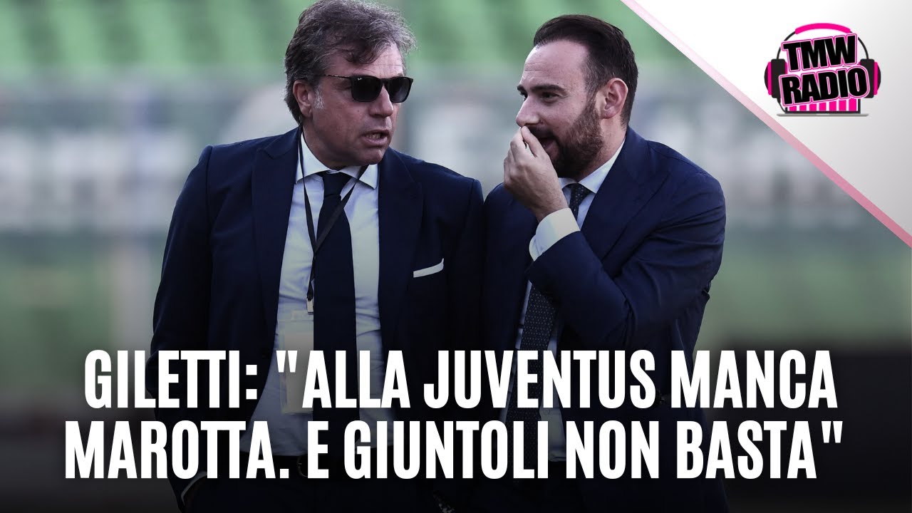 TMWRadio - Massimo Giletti: "Alla Juventus manca Marotta. E Giuntoli ...