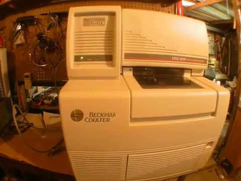 Beckman Coulter CEQ 8000 DNA Sequencer - YouTube