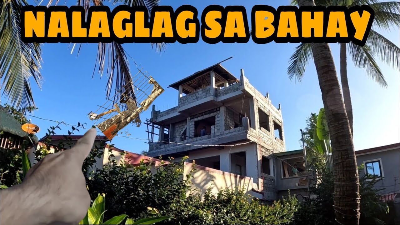MAY NALAGLAG SA BAHAY - YouTube