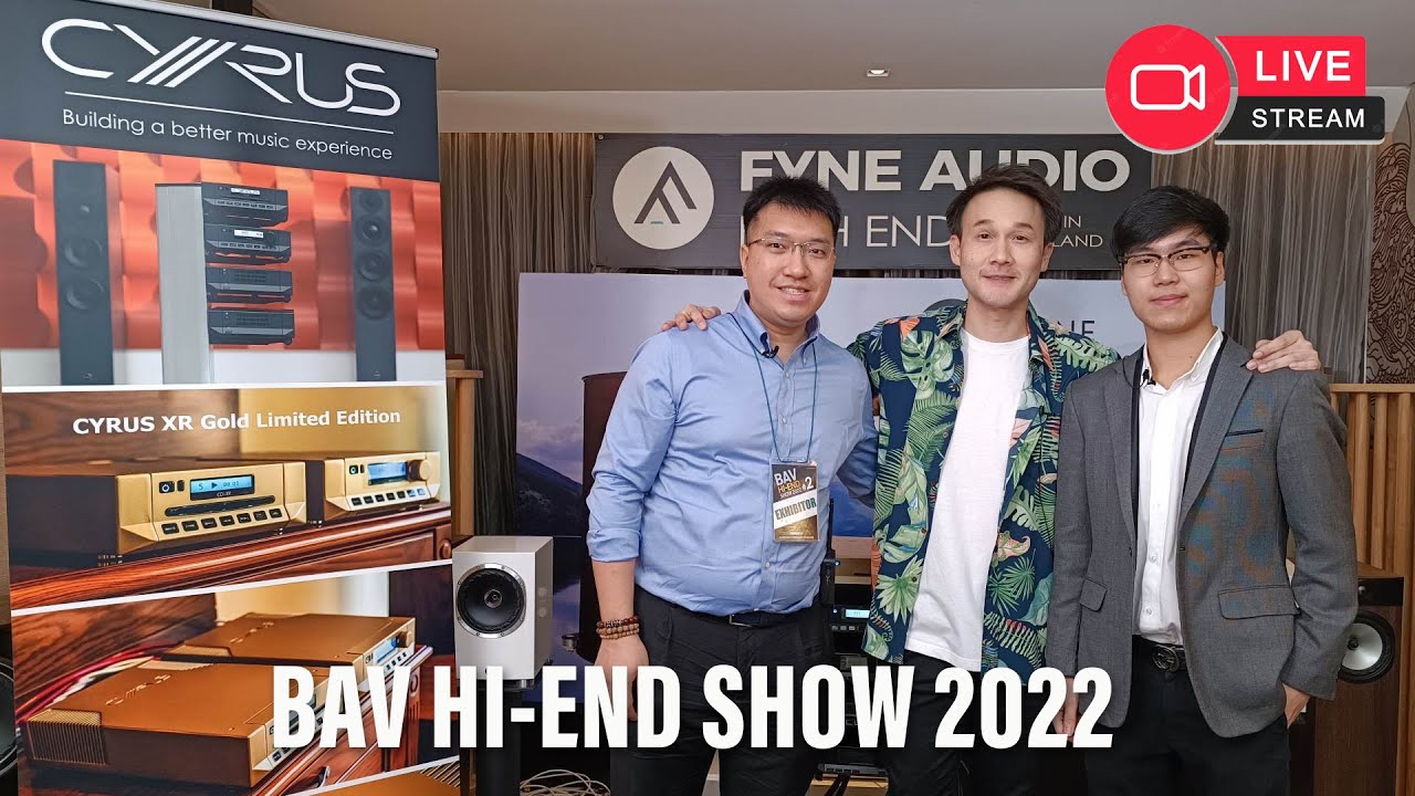 พาชมห้อง Audio Force (ห้อง 1123 ชั้น 11) @BAV Hi-End SHOW 2022#2 วันที่ 15 – 18 ธันวาคม 2565 ...