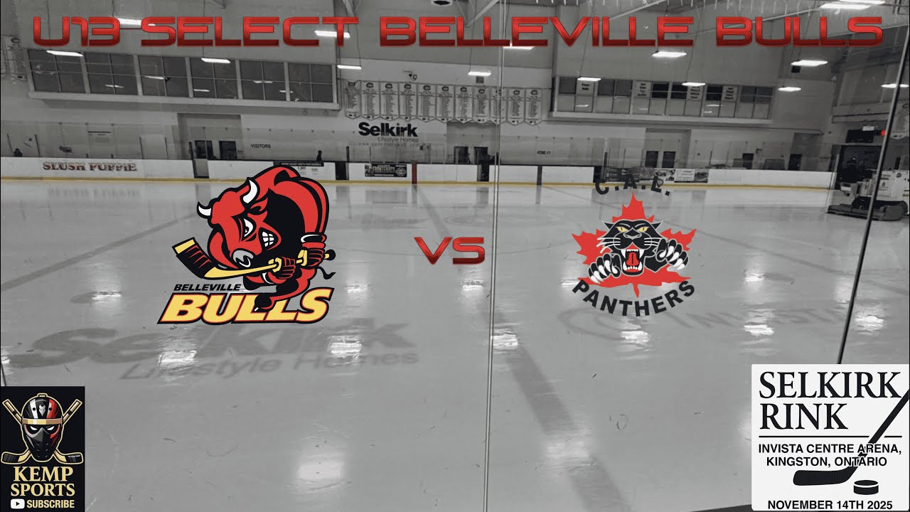 U13 Select Belleville Bulls vs Kingston C.A.L. Panthers, November 14 ...