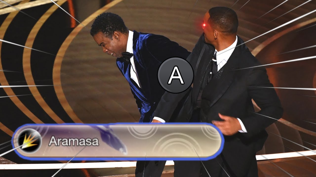 Will Smith slapping Chris Rock but its SMT V. - YouTube