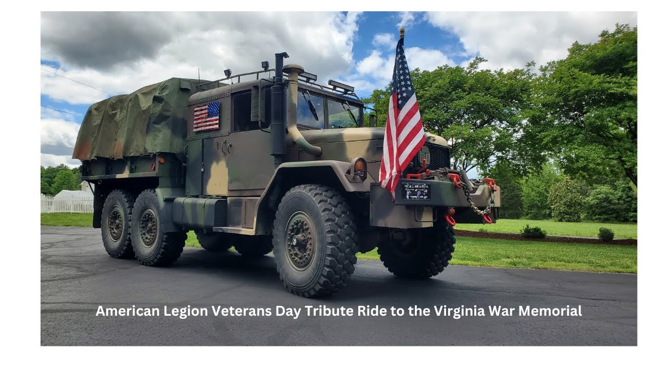 American Legion, Virginia War Memorial Motorcycle Veterans Day Ride, Nov 10th 2024 - YouTube