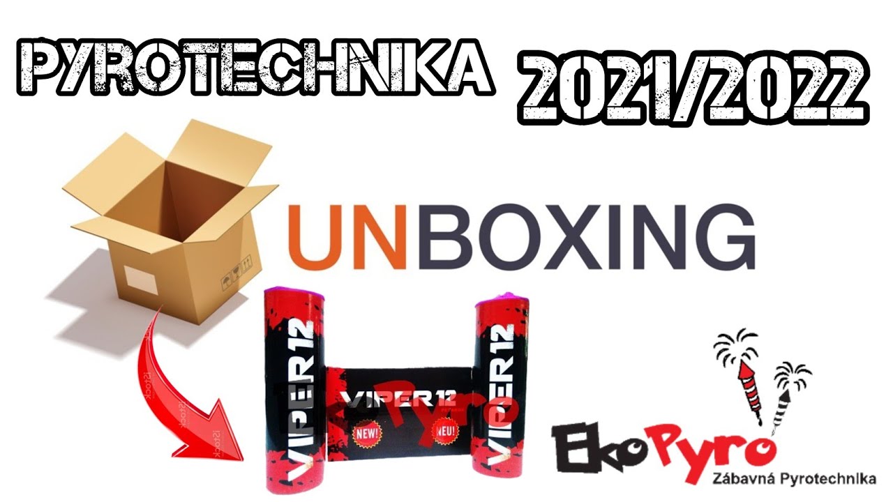 UNBOXING PYROTECHNIKY na rok 2021 2022 od EKOPYRO hodnote 23,90 - YouTube