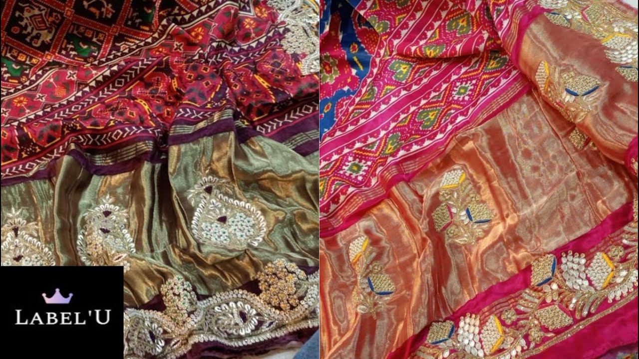 Designer Silk Sarees | Label U - YouTube