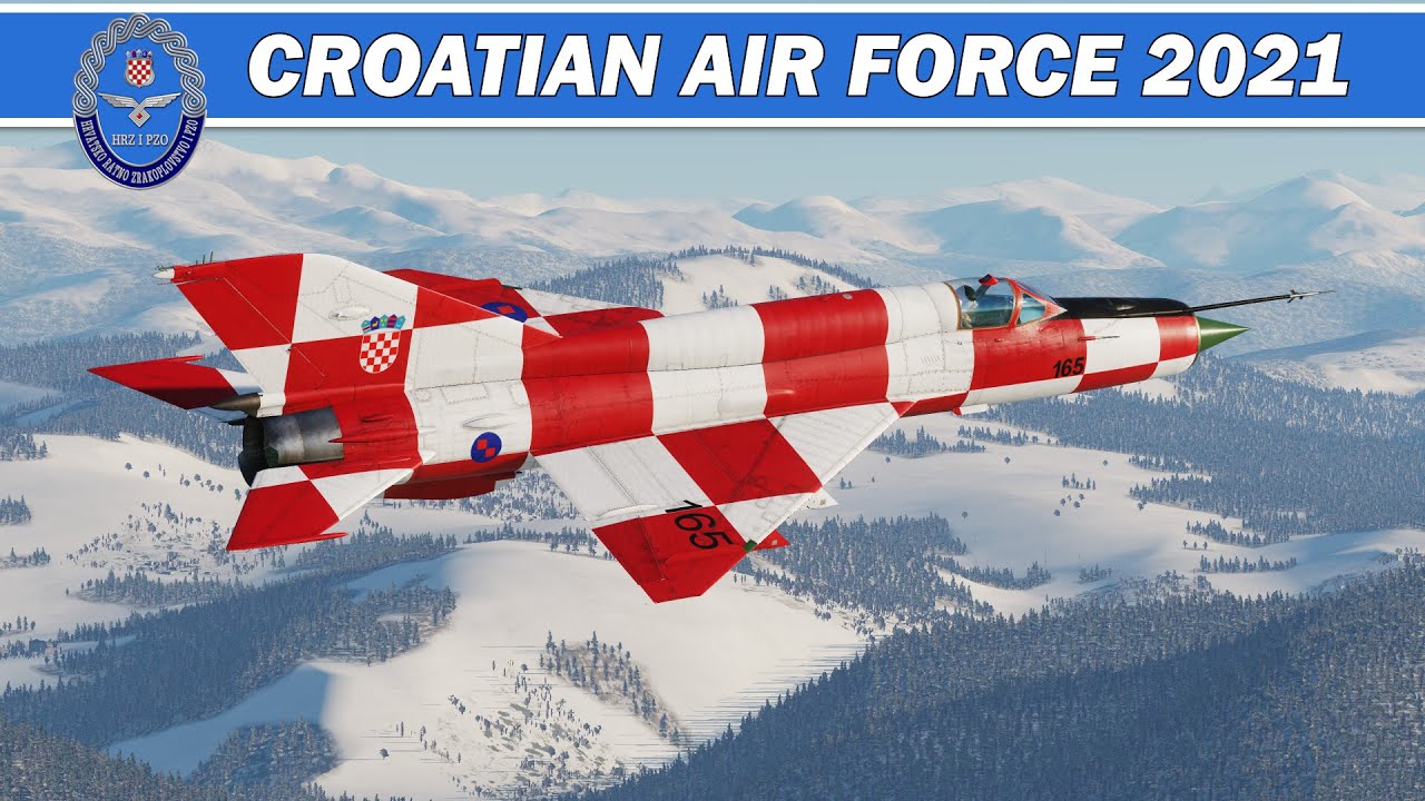 CROATIAN AIR FORCE (2021) #military #area #airforce #croatia - YouTube