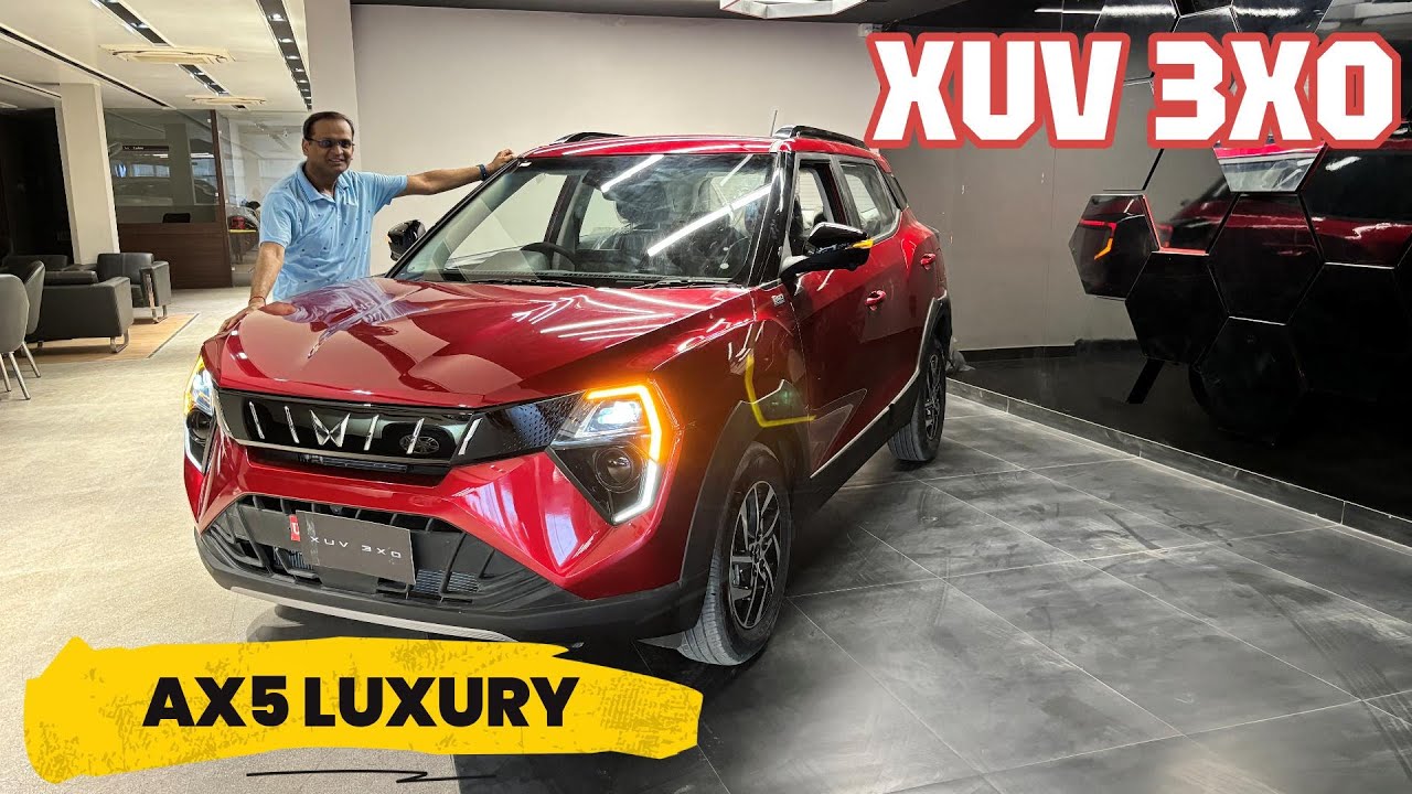 It's Luxury It's New MAHINDRA XUV 3XO AX5 LUXURY ! Watch to Know It's ...
