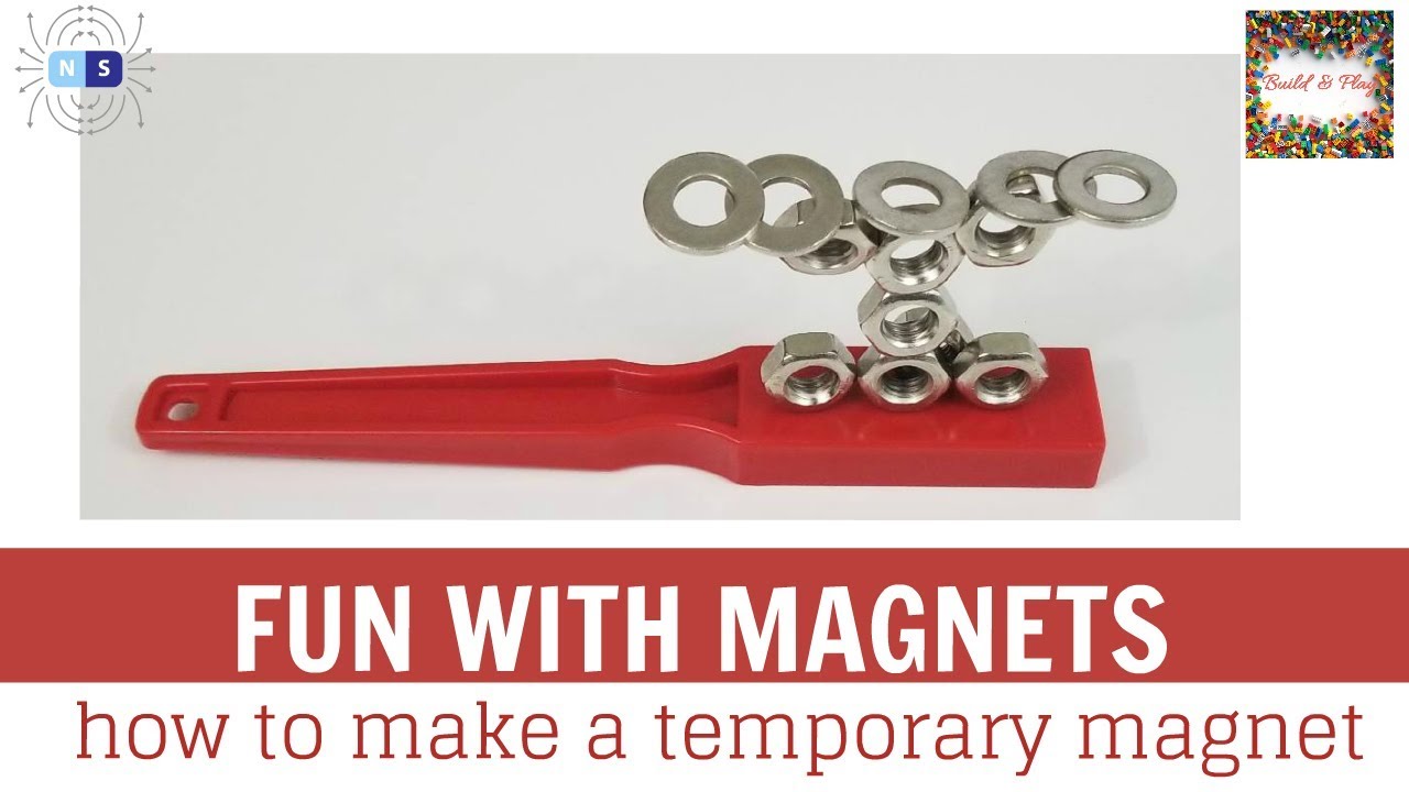How to build and play with temporary magnet - YouTube