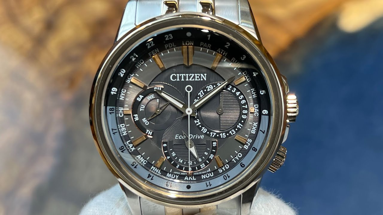 Citizen Eco-Drive BU2026-57H - YouTube