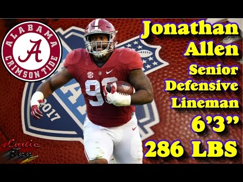 Jonathan Allen: 2017 NFL Draft Prospects 101 Series - YouTube