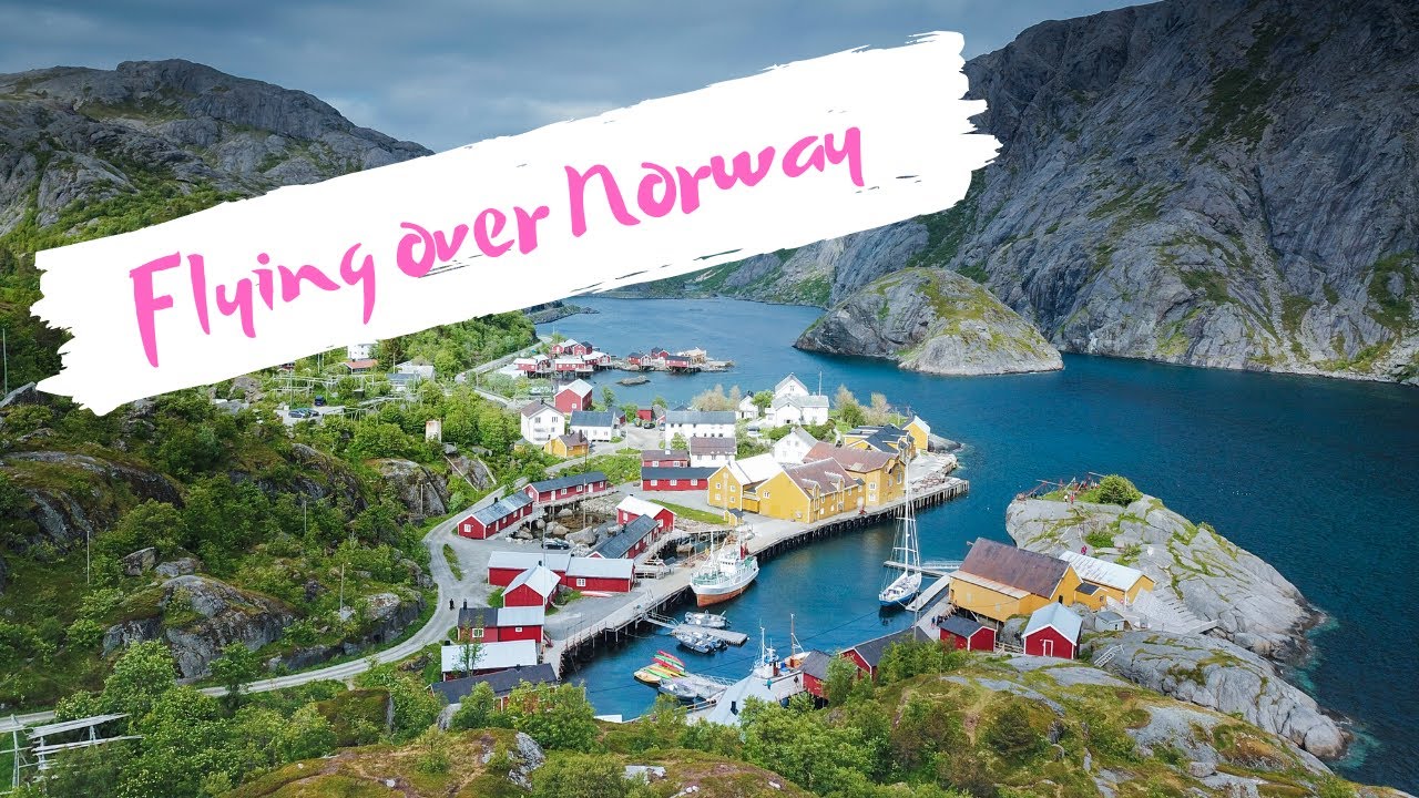 Flying over Norway 🇳🇴 - Summer 2019 - YouTube