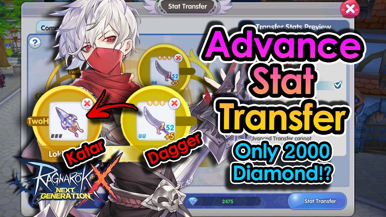 [ROX Global] SHOCKING Cost! CHEAP Advanced Stat Transfer Opens Up So Much Build Freedom | King ...
