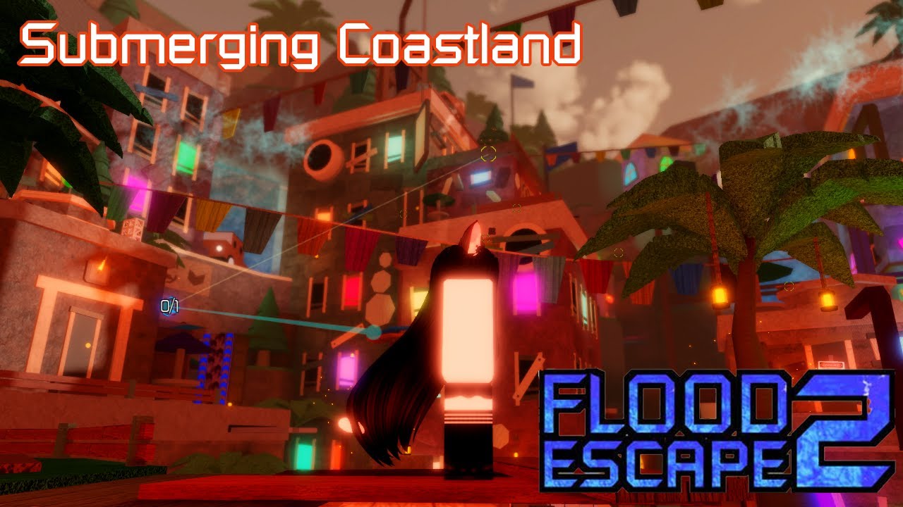 Roblox: Flood Escape 2 Community Map Submerging Coastland [Crazy 5.3] - YouTube