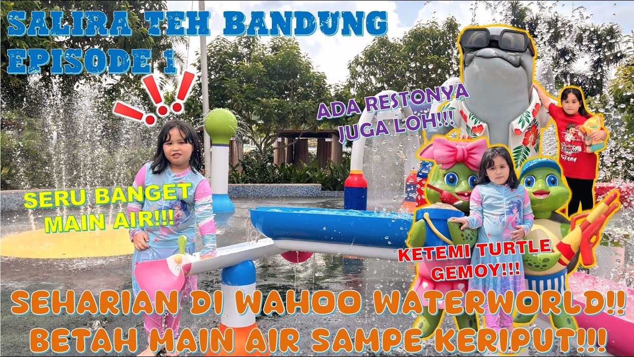 KESERUAN MAIN AIR SAMPE KERIPUT‼️‼️‼️ WAHOO WATERWORLD, WATERPARK TERBESAR DI JAWA BARAT‼️‼️‼️ ...