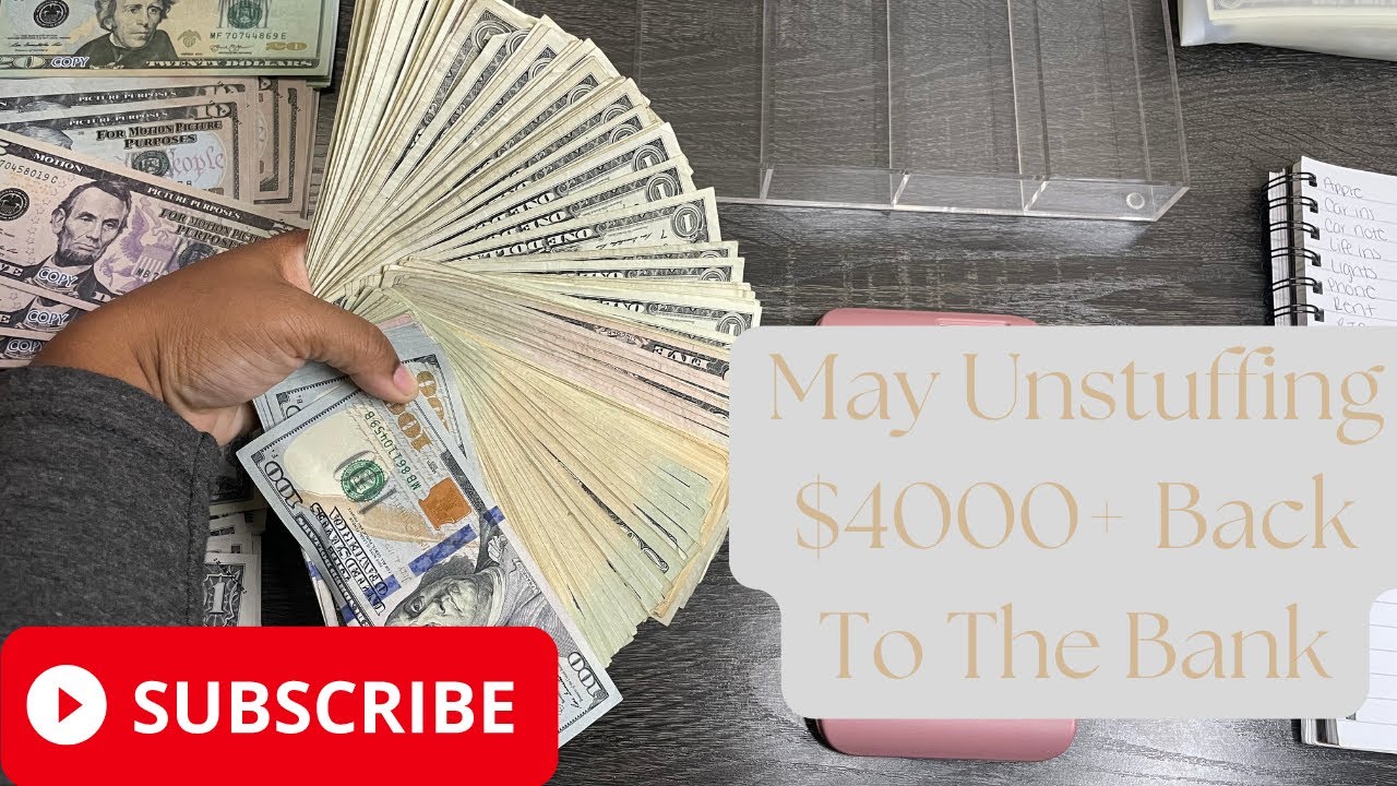 May Bill Exchange | Over $4000 Back To The Bank | May Closeout and Cash ...