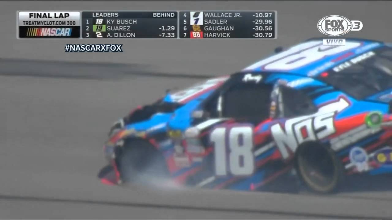 NASCAR Xfinity Series 2016 - Final de Carrera en Fontana - YouTube