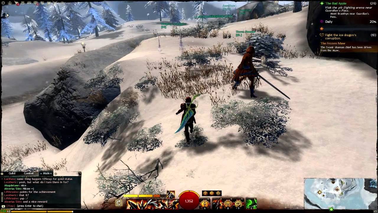 Guild Wars 2: Wayfarer Foothills Quests/Points of Interest [2] - YouTube