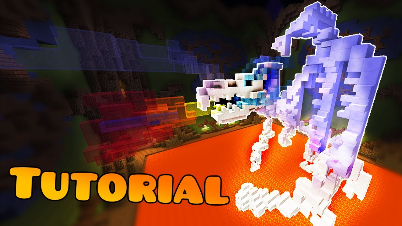 How to build a Dragon under 10 minutes (easy) - Minecraft Tutorial ...