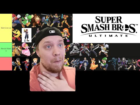 Best Super Smash Bros Lineup (Cutting the roster) - YouTube