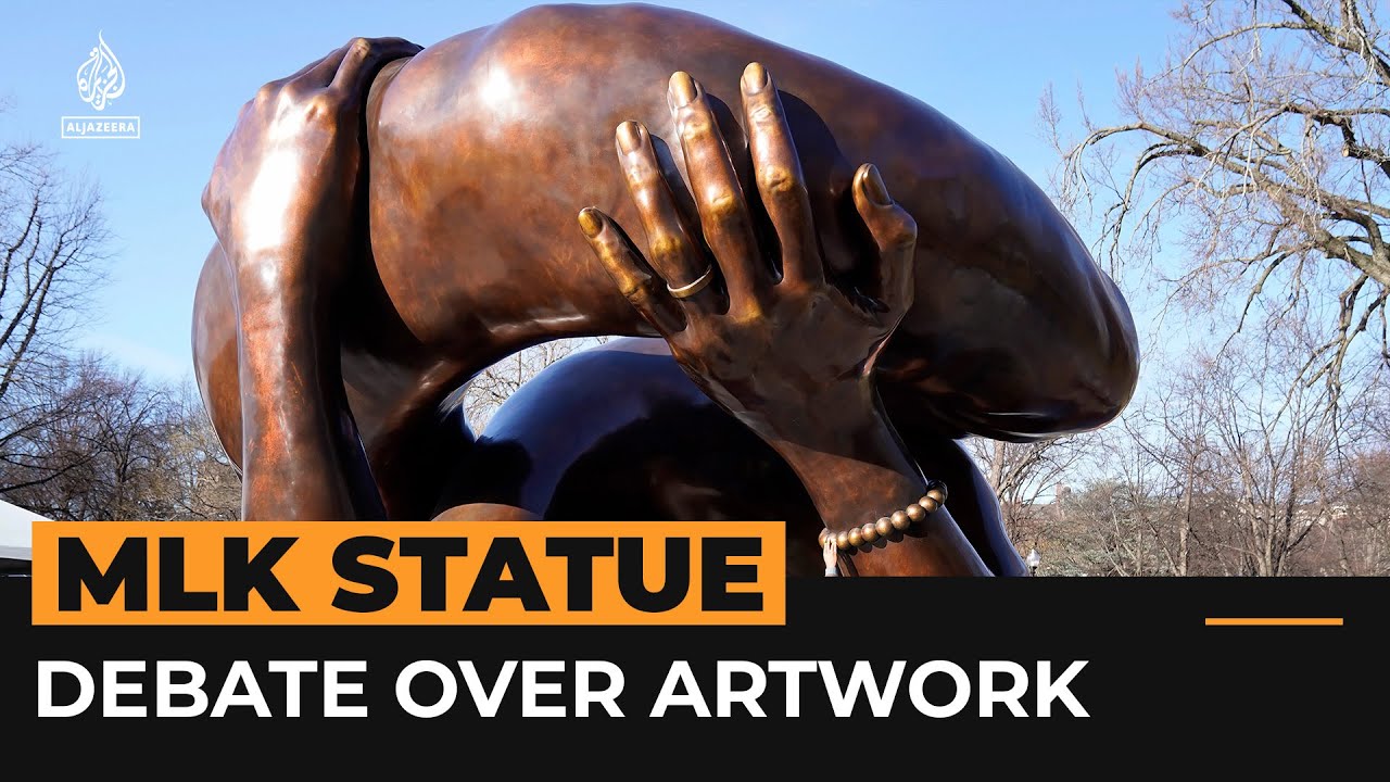 New Martin Luther King Jr statue sparks debate | Al Jazeera Newsfeed ...