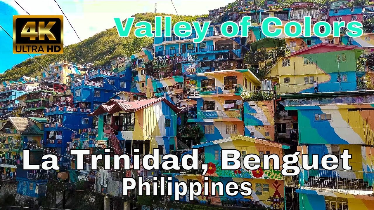 Benguet, Philippines 2023 - Bell Church and Valley of Colors - Walking ...