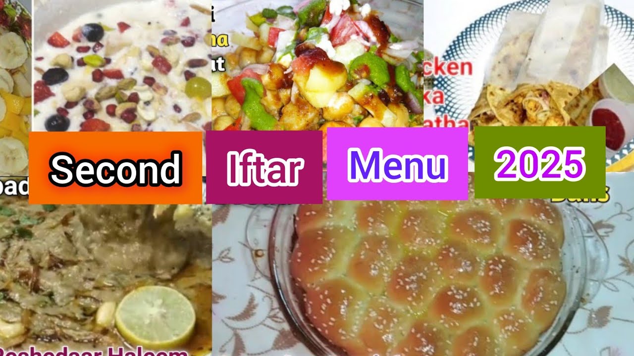 Second Iftar Complete Menu Recipes 2025 | 2nd Iftar Menu Ideas By ...