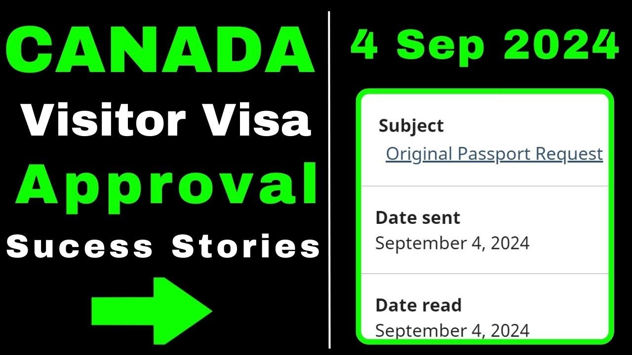 Canada Visitor Visa | Approval | Updates Sep 2024 #canadavisa #canada ...