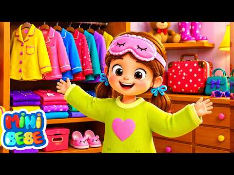 Renkli Pijamalarım 👕💤 | Uyku Öncesi Çocuk Şarkısı 🌙