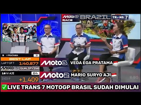 🔥LIVE TRANS 7 MOTOGP BRASIL 2026 ⭐️QUALIFYING RACE | VEDA EGA PRATAMA🇮🇩 MOTO3 & MARIO AJI🇮🇩 MOTO2