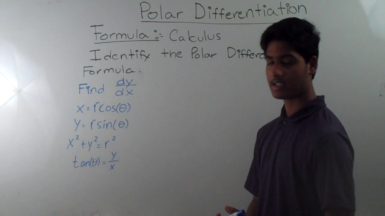 Polar Differentiation Formula - YouTube
