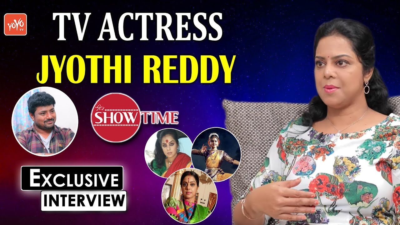 TV Serial Actress Jyothi Reddy Exclusive Interview | It's Show Time ...