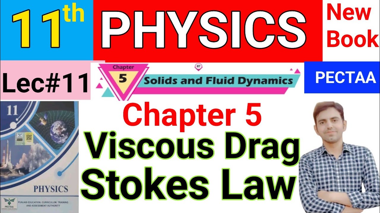 Viscous Drag and Stokes Law | 11th Class Physics New Book | Chapter 5 ...