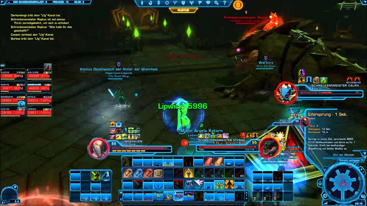 Swtor Death Wing Sp 8er Heroic Endboss Schreckensrat - YouTube