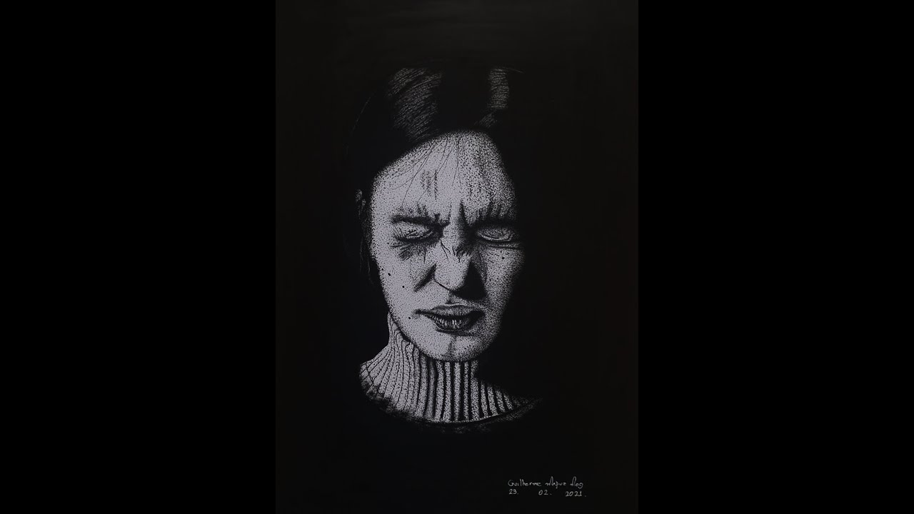Drawing Realistic - Faceless Expression - YouTube