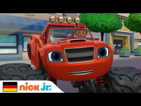 Blaze und die Monster-Maschinen | GANZE FOLGE: Das große Pizza-Rennen | Nick Jr. Deutschland