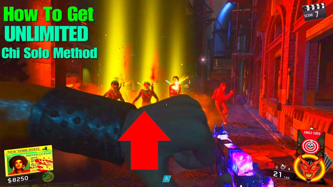 How To Get Unlimited Chi Powers On The Shaolin Shuffle Zombies Map ...