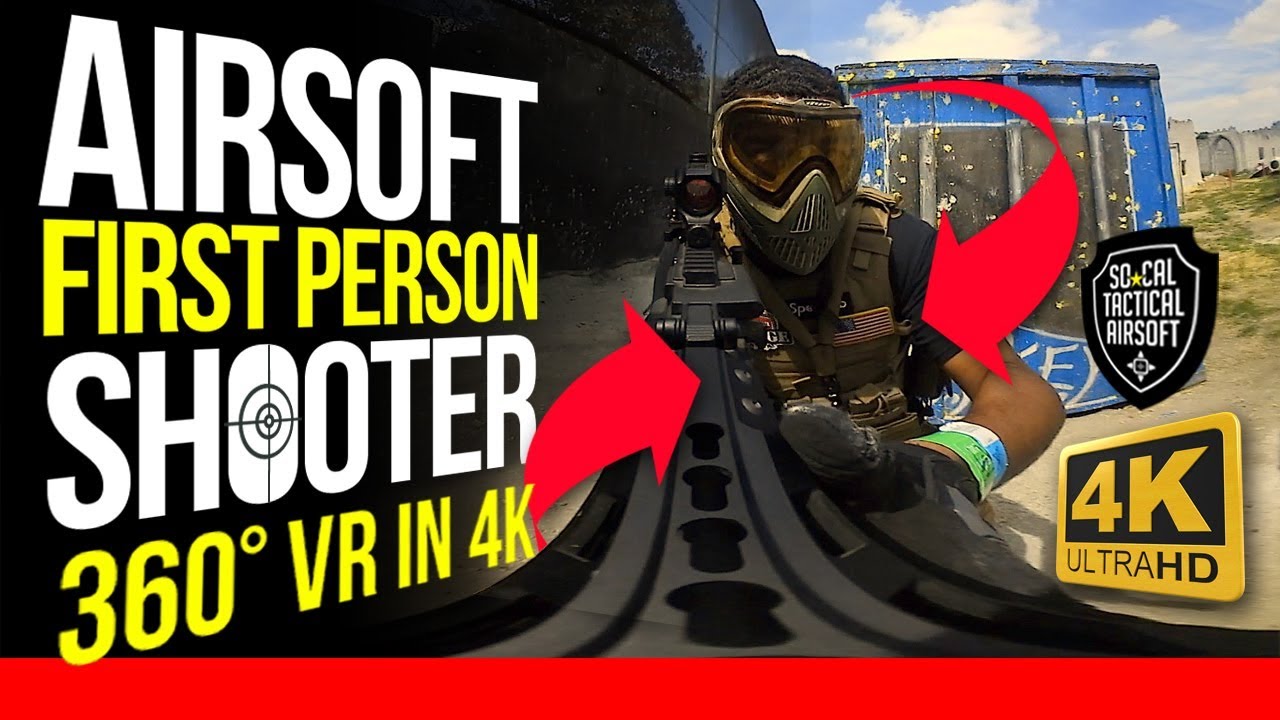 Airsoft First Person Gameplay in 360 4K | Hollywood sports park | SCTAS ...