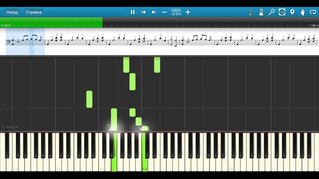 Metro 2033 Music Main Menu Theme (Synthesia) - YouTube