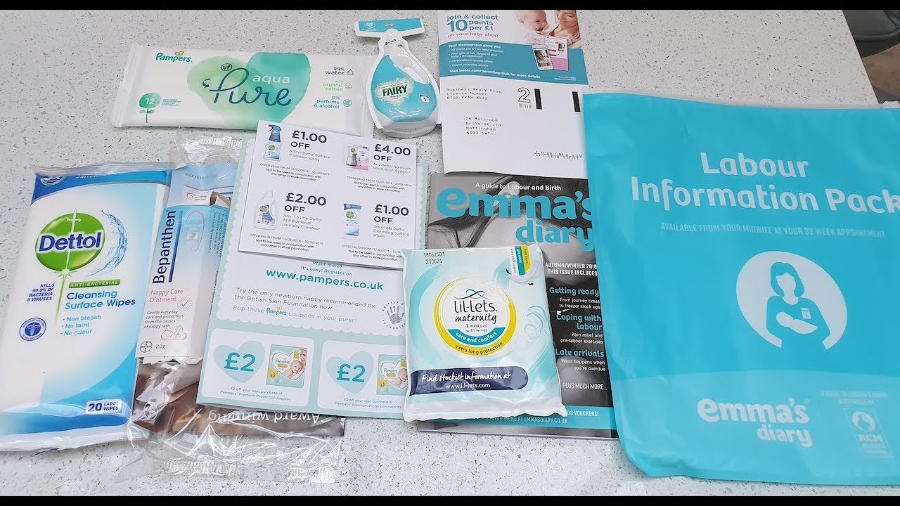 Emma's Diary | Labour Information Pack | 35 weeks pregnant | 2019 - YouTube