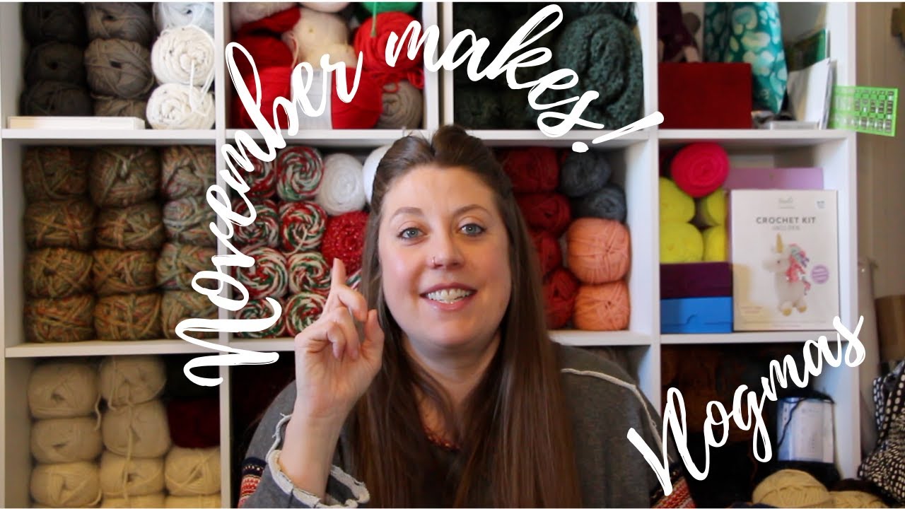 Everything I Crocheted in November | Crochet VLOGMAS | Day 1 - YouTube