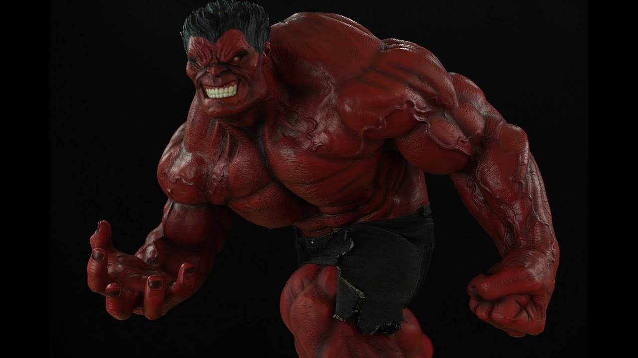 Sideshow Collectible Red Hulk - YouTube