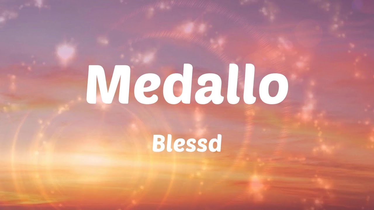 Blessd - Medallo (Letras) - YouTube