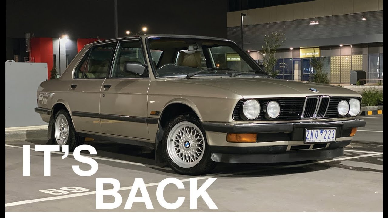BMW E28 525 Episode 3 - It's back! - YouTube
