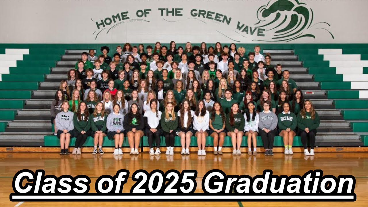 Holy Name Class of 2025 Graduation Ceremony: May 22, 2025 - YouTube