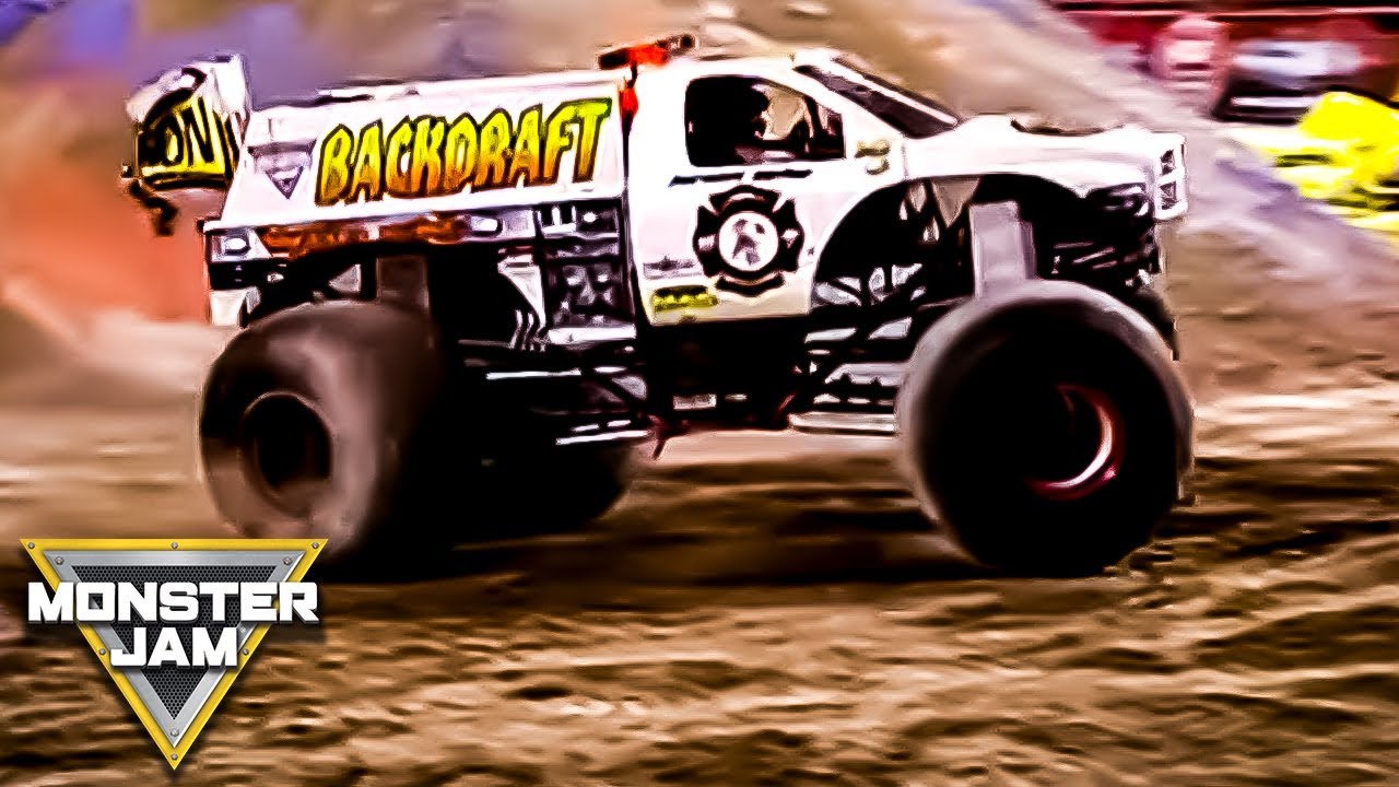Backdraft Freestyle | Monster Jam World Finals XII | Monster Jam - YouTube