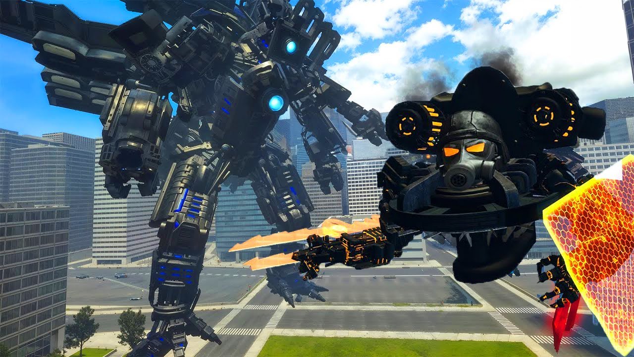 NEW SKIBIDI TOILET 75 ASTRO BABY JUGGERNAUT VS ALL CAMERAMAN In Garry's ...