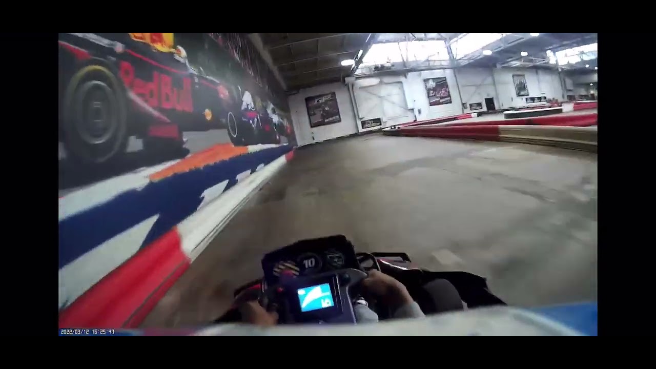 My first run at K1 speed indoor kart racing - YouTube