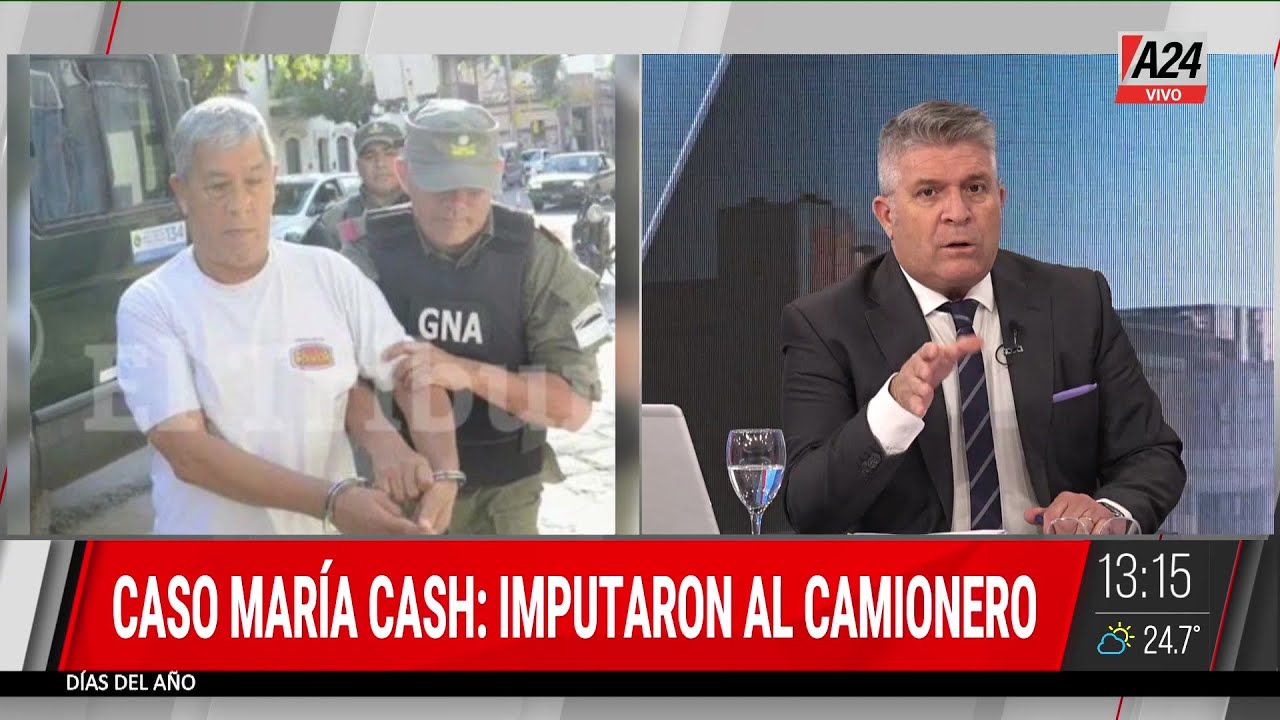 🚨 CASO MARÍA CASH: IMPUTARON AL CAMIONERO POR EL ASESINATO DE LA JOVEN ...